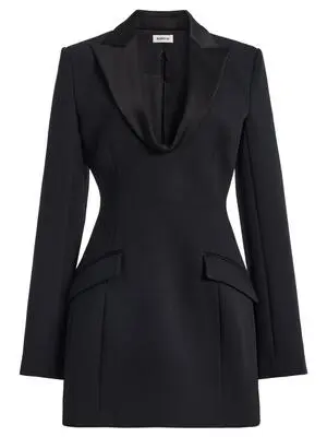 Simkhai Marina Blazer Mini Dress - Black
