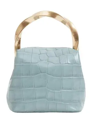 Simkhai Nixi Mini Twist Bucket Bag - Blue