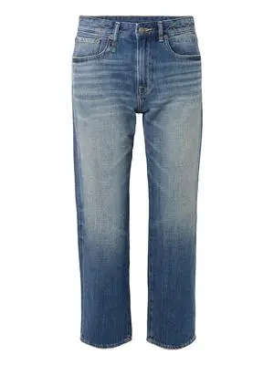R13 Romeo High-rise Straight-leg Jeans - Blue