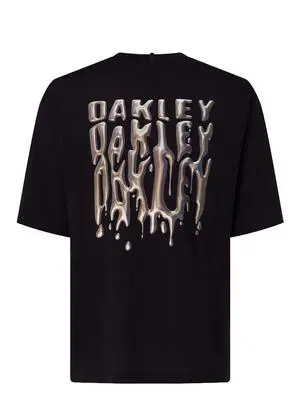 Oakley Stacked Metal Logo Graphic Tee - Blackout