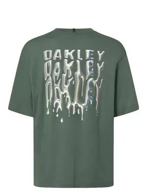 Oakley Stacked Metal Logo Graphic Tee - Olive