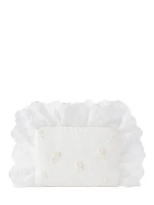 Simone Rocha Pillowcase Twill Clutch - White