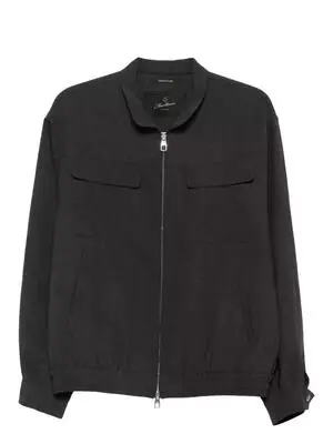 MONTECORE Patch Pocket Zip Jacket - Grey