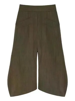 GANNI Pocket Shorts - Brown