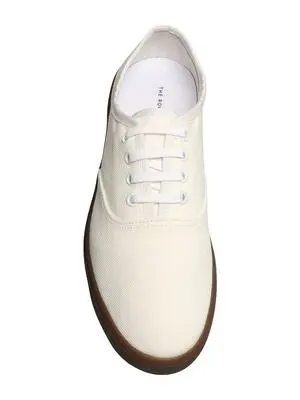 THE ROW Fynn Sneaker Ivory & Smoked Brown