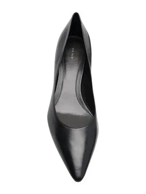 THE ROW Liisa Two Kitten Pump Black