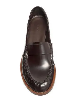 THE ROW Loafer - Espresso