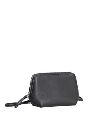 THE ROW Owen Pouch - Black Ans