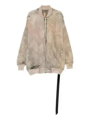 Rick Owens Jumbo Flight Bomber Jacket - Grey