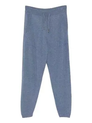 Eric Bompard Drawstring Track Pants Blue