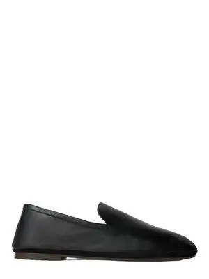 LEMAIRE Lined Leather Slippers - Black