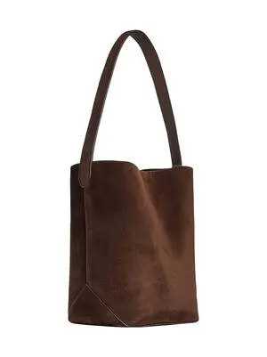 THE ROW Park North South Tote - Mocha