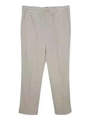 Brunello Cucinelli Elasticated-waist Trousers - Neutrals