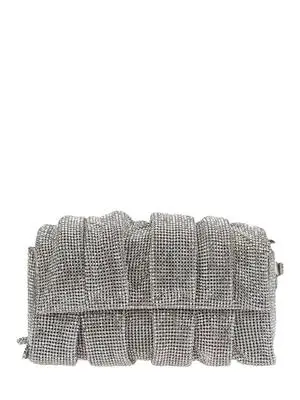 Benedetta Bruzziches Crystal-embellishment Shoulder Bag - Silver