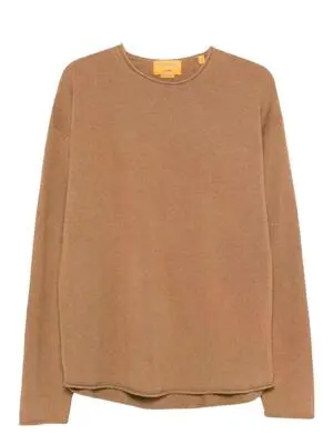 Guest In Residence Round-neck Cashmere Sweater - Neutrals