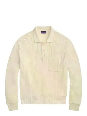 Ralph Lauren Purple Label Chest-pocket Polo Shirt - Neutrals