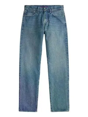 Ralph Lauren Purple Label Straight Five-pocket Jeans - Blue