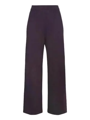 IZAAK AZANEI Straight Leg Trousers - Brown