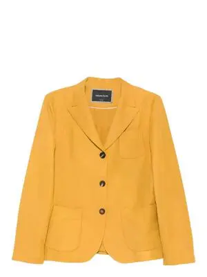 Fabiana Filippi Buttoned Pocket Blazer - Yellow