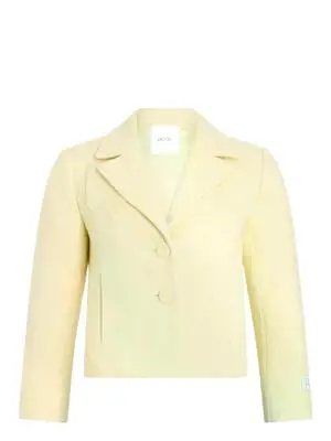 PATOU Tailored Short Jacket Yellow
