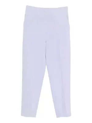 BLUGIRL High-waisted Trousers - Purple
