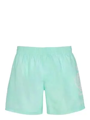 Balmain Logo Swim Shorts - Blue