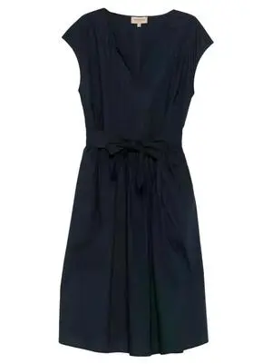 WOOLRICH Midi V-Neck Dress