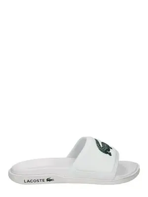 Lacoste Logo Slide - White