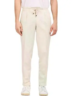 LUIGI BORRELLI Drawstring Trousers