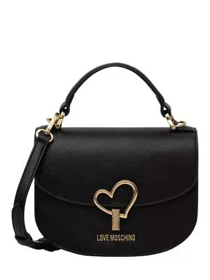 Moschino Logo-detail Tote - Black