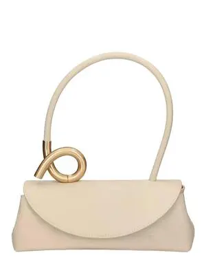Cult Gaia Azariah Sculptural-handle Shoulder Bag - Neutrals