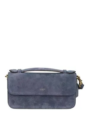 COACH Elora Top-handle Leather Shoulder Bag - Blue