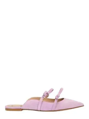 Red Valentino Bow-details Mules - Purple