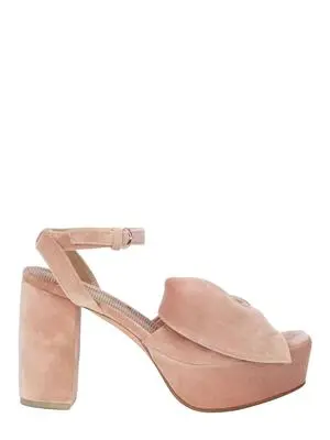 RED VALENTINO Bow Platform Sandals