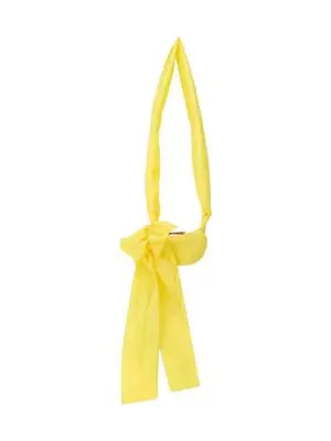 Red Valentino Ribbon Strap Shoulder Bag - Yellow
