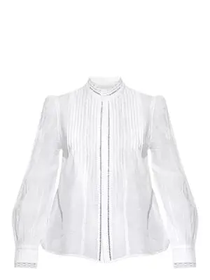 Zadig&Voltaire Lace-paneled Blouse - White