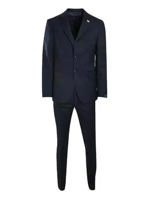 TOMBOLINI Button-up Suit - Blue