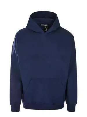 HINNOMINATE Embossed Fleece Hoodie - Blue