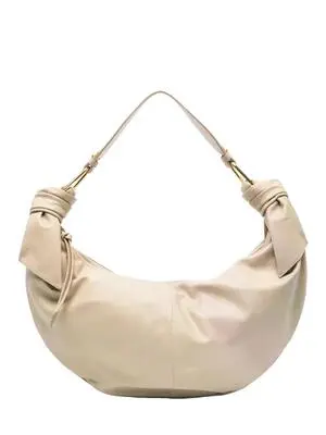 COCCINELLE Large Furoshiki Knotted-handle Shoulder Bag - Neutrals