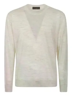 BRETT JOHNSON Round-Neck Long-Sleeve Sweater