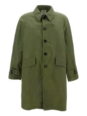 L'IMPERMEABILE Button Coat - Green