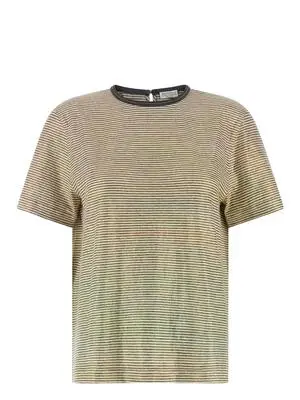 BRUNELLO CUCINELLI Striped T-Shirt