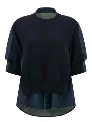 Sacai Shirt-style Top - Blue