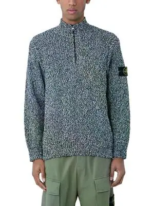 Stone Island Half-zip Sweater - Black