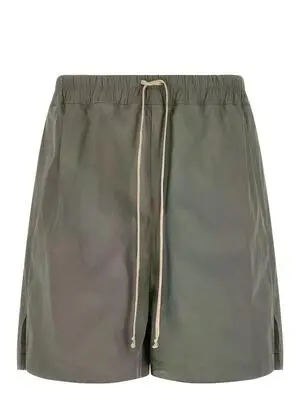 Rick Owens Drawstring-waist Track Shorts - Grey