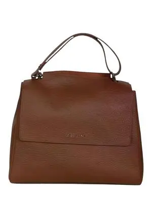 ORTIGNI Sveva Shoulder Bag - Brown