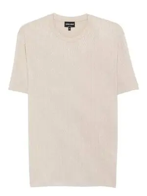 Giorgio Armani Crew-neck T-shirt - Neutrals