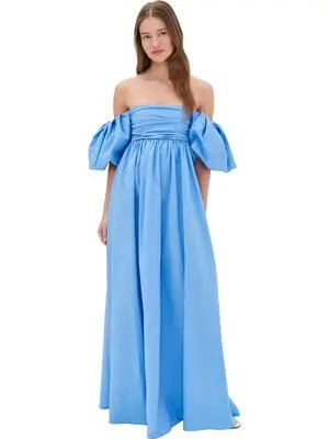 Caroline Constas Emilia Maxi Dress - Ultramarine