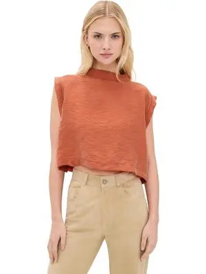 Rachel Comey Bacchus Top Terracotta