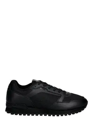 BOSS Logo-detail Sneakers - Black